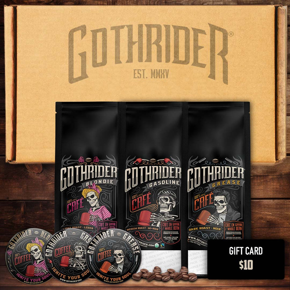 GothRider Coffee Tasting Kit