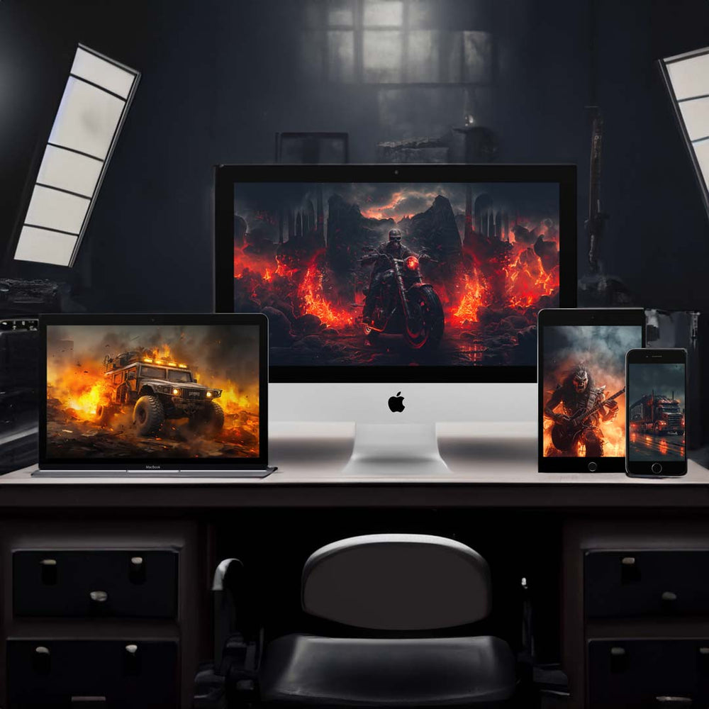 GothRider Wallpaper Pack Summer Edition 2023