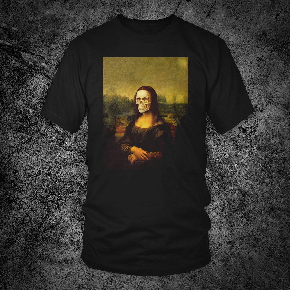 Mona Lisa Unisex T-Shirt - GothRider®